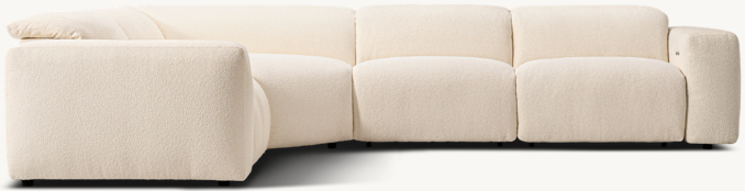 Blake Recliner Modular 4-piece L-Sectional | RH