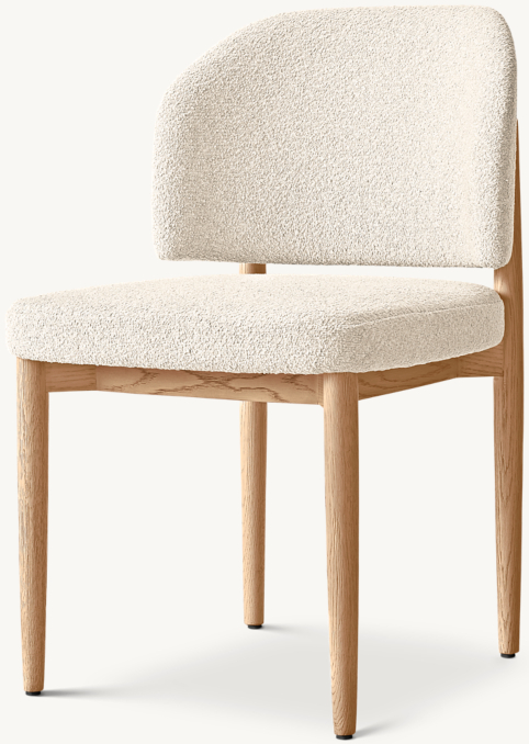 Eva Fabric Dining Side Chair | RH