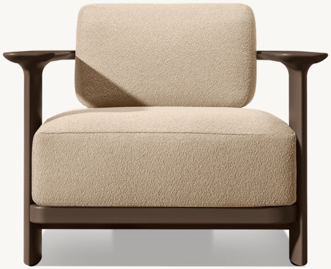 Dune Aluminum Lounge Chair | RH