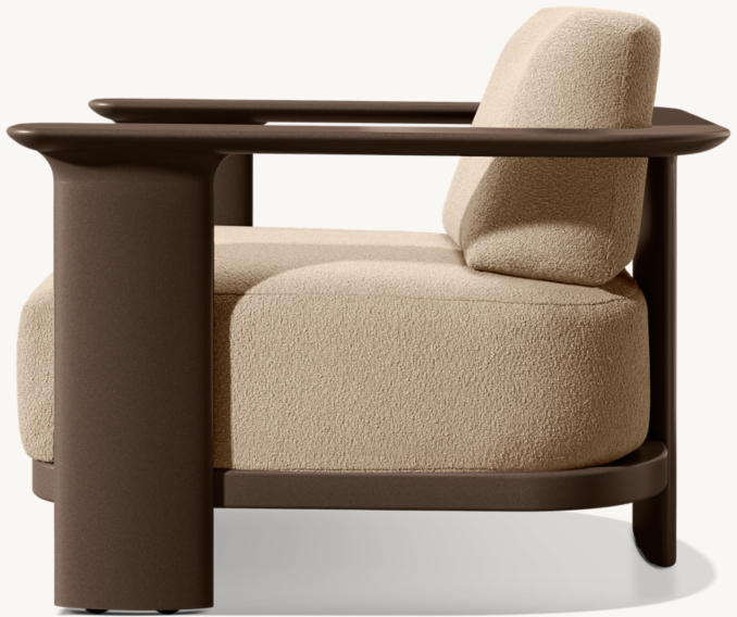 Dune Aluminum Lounge Chair | RH
