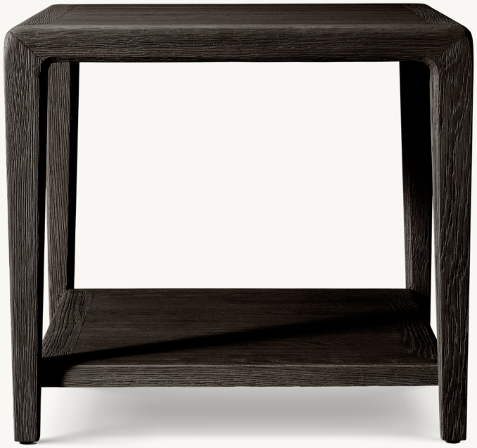 Gael Oak Square Side Table | RH