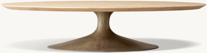 Aero Oval Coffee Table | RH