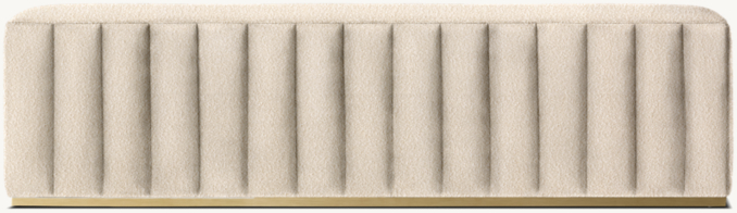 Rex Channel Bench - Metal Base | RH