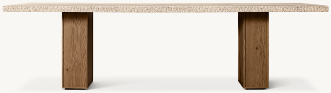 Lumi Rectangular Dining Table | RH