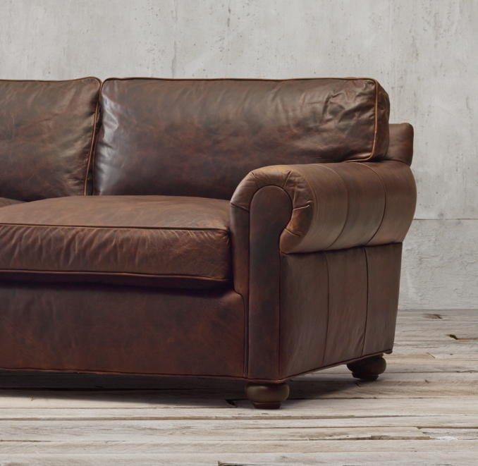 Original Lancaster Leather Sofa