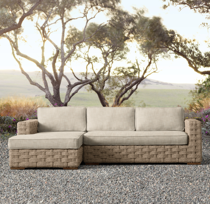 Rutherford Left-Arm Sofa Chaise Sectional
