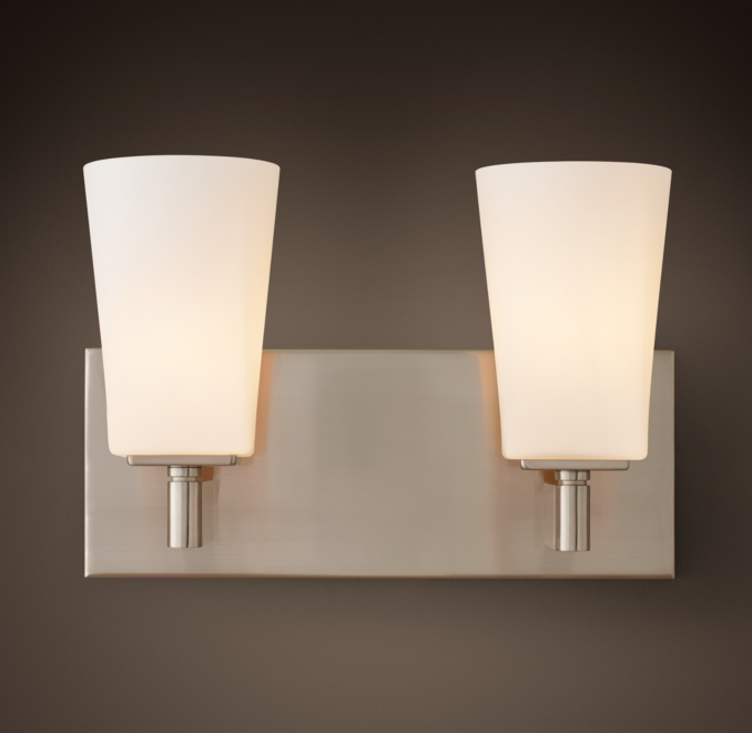 Modern Double Sconce