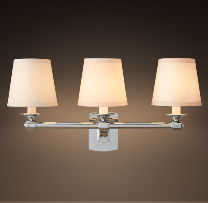 Campaign Triple Sconce