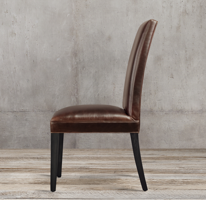 Hudson Parsons Leather Dining Side Chair