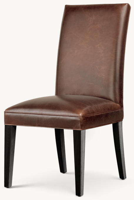 Leather parsons dining chair store