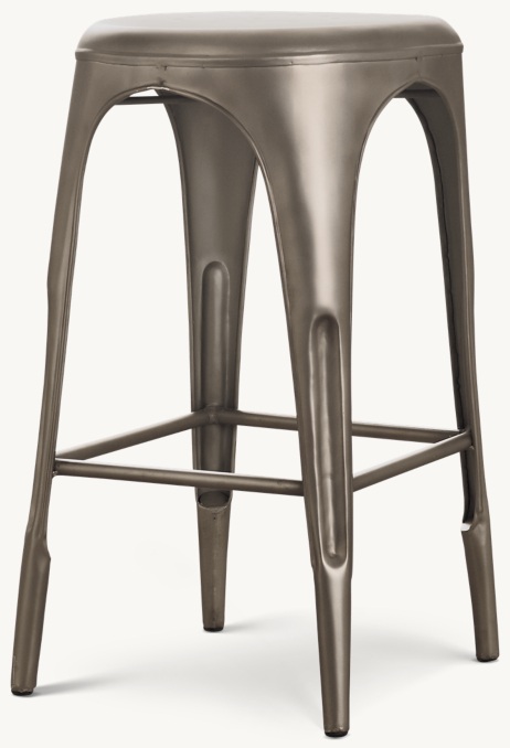 Remy Backless Bar & Counter Stool | RH