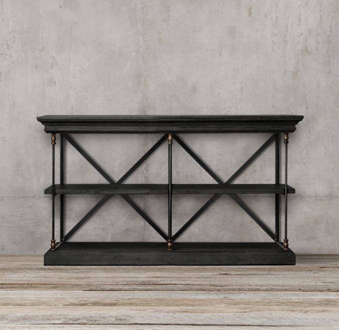 Parisian Cornice Console Table