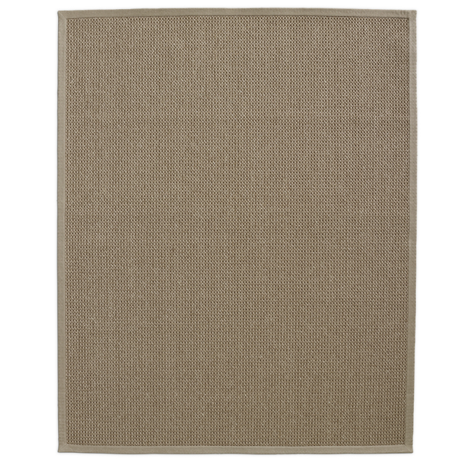 Belgian Textured Wool Sisal Rug - Linen