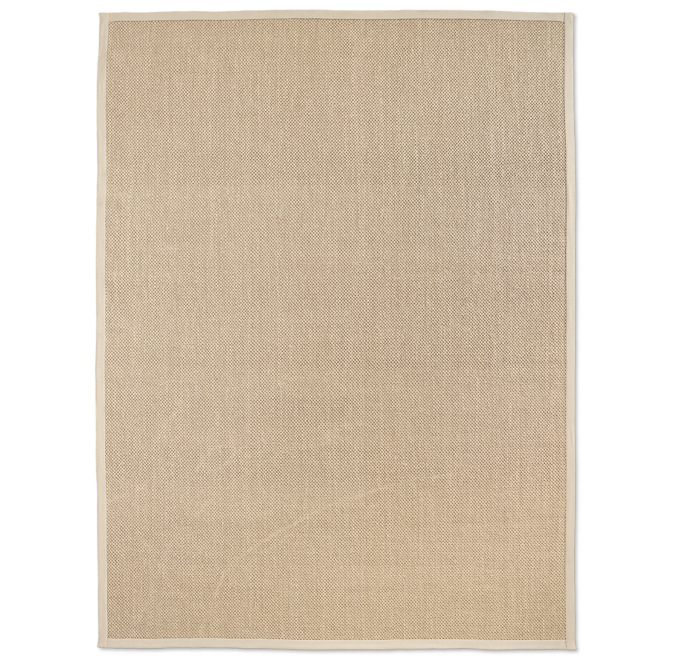 Textured Weave Sisal Rug - Ivory