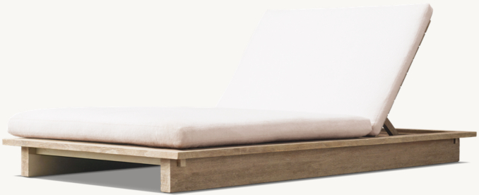 Maldives Chaise Cushion Casings | RH