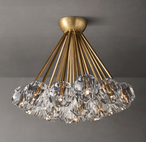 Restoration Hardware Flushmount Ceiling Light | Shelly Lighting
