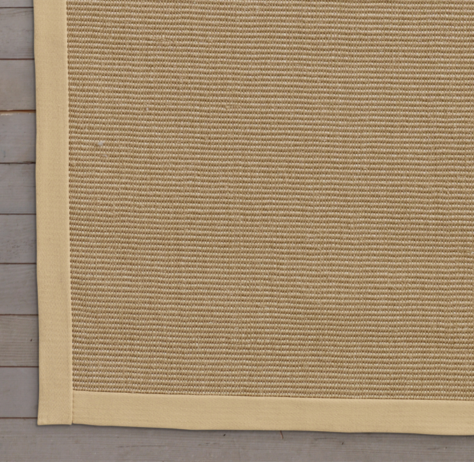 Bouclé Sisal Rug Swatch - Ivory