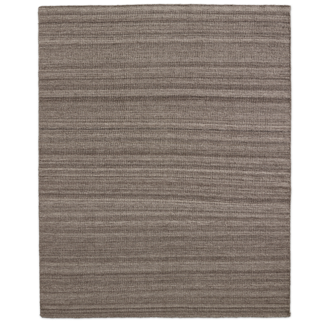 Textured Stripe Wool Rug - Prairie