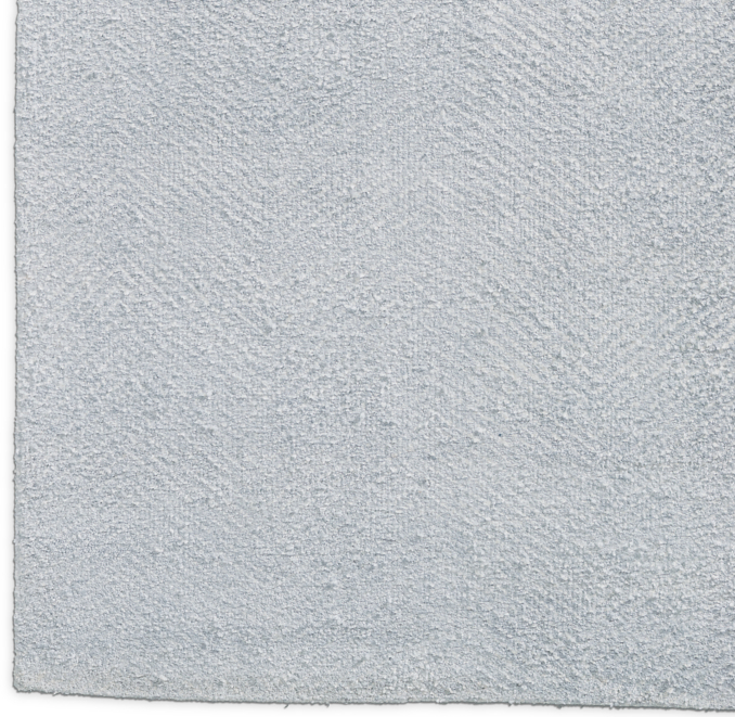 Mazo Rug Swatch - Light Blue/White