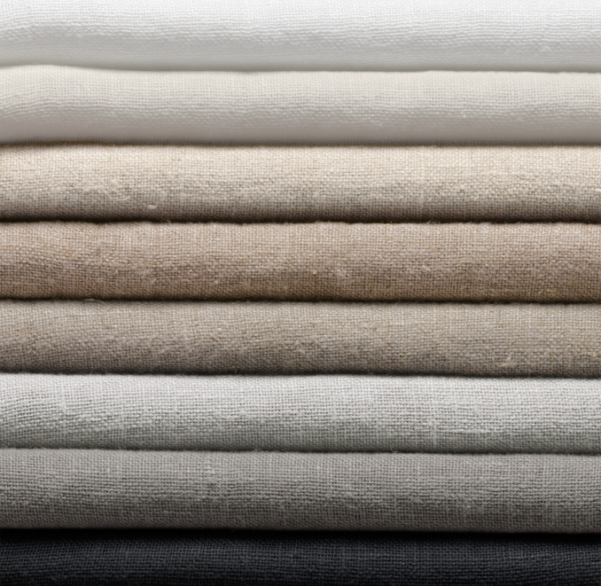 Stonewashed Sheer Linen Swatch