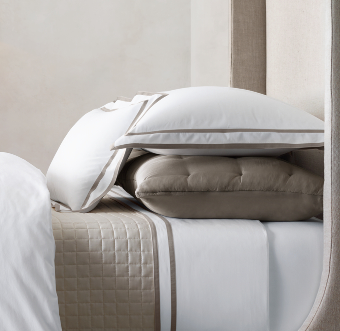 Italian Parallel Border Bedding Collection | RH