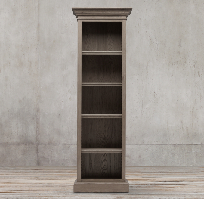 French Panel Narrow Single Shelving