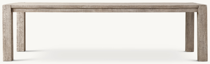 Reclaimed Oak Dining Table Collection | RH