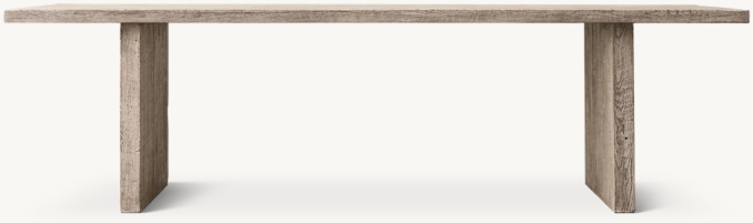 Reclaimed Oak Dining Table Collection | RH