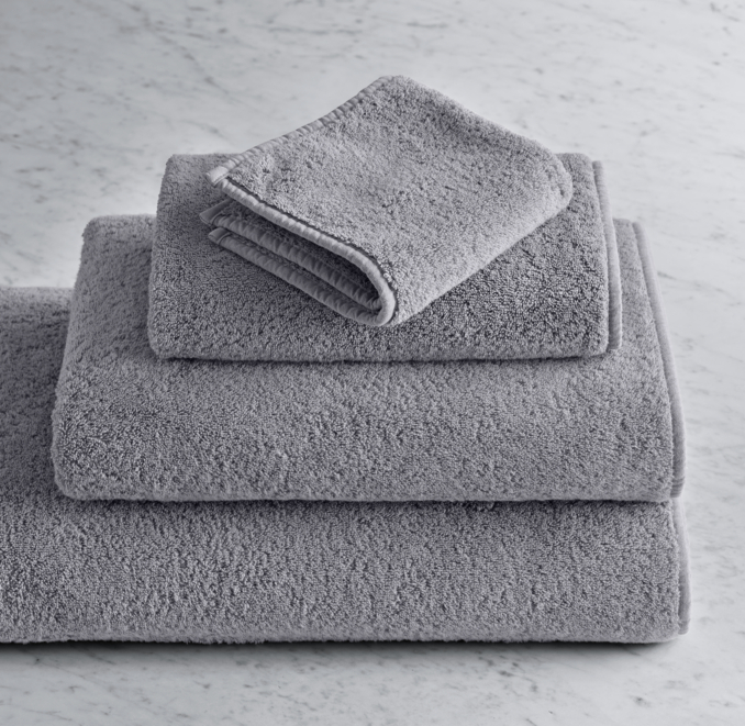 Garment-Washed Turkish Terry Washcloth