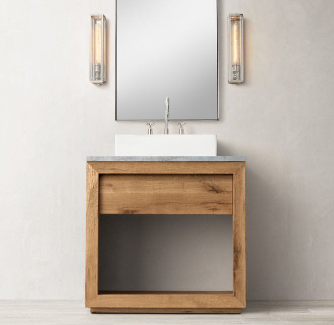 Reclaimed Oak Single Washstand