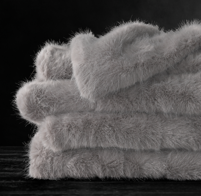 Ultra Faux Fur Throw