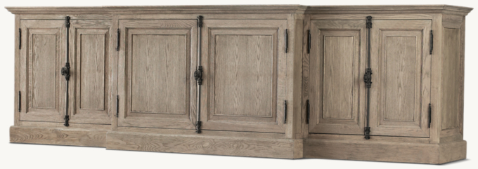 Restoration hardware console cabinet store