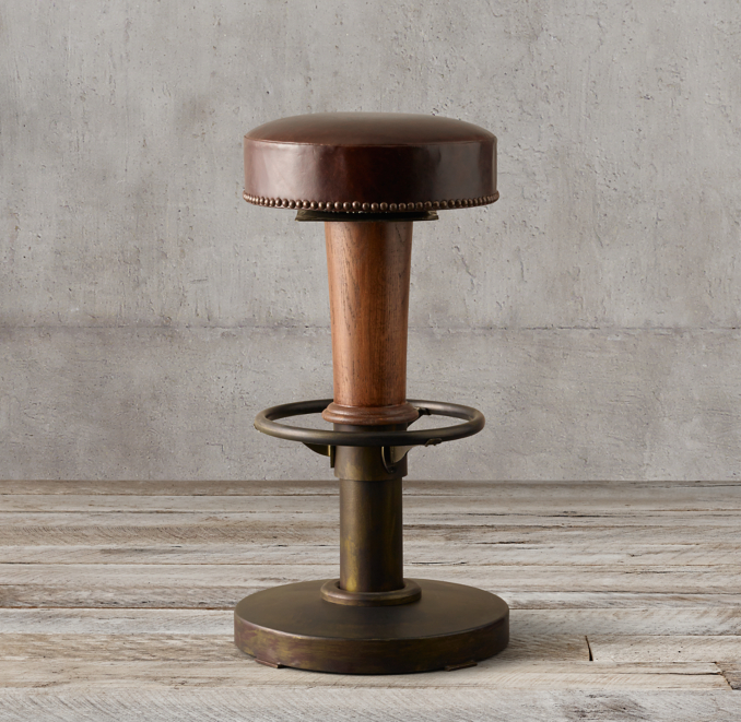 1930s Soda Fountain Stool