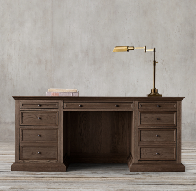 French Panel 71" Desk
