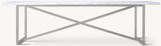 Torano Marble Rectangular Dining Table | RH