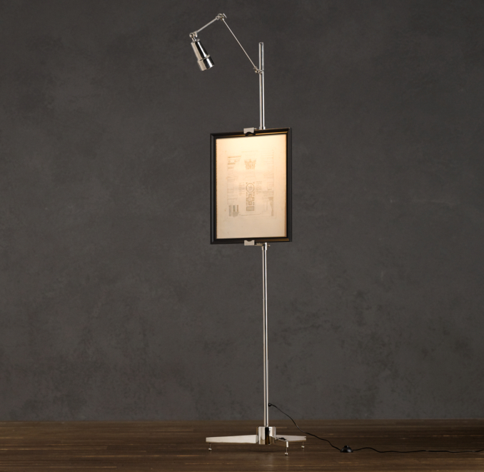 Circa 1970 Lighted Easel | RH