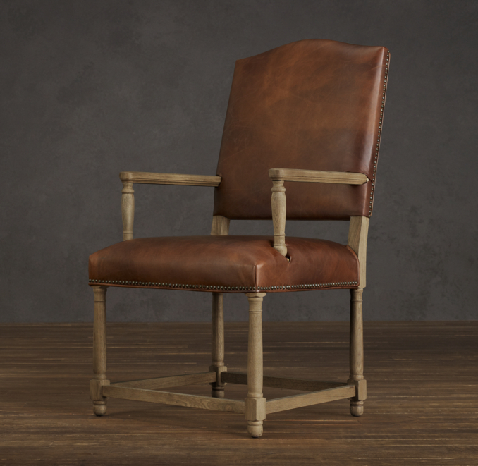 Empire Camelback Leather (Set of Chairs)