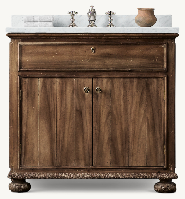 French Empire Single Vanity | RH