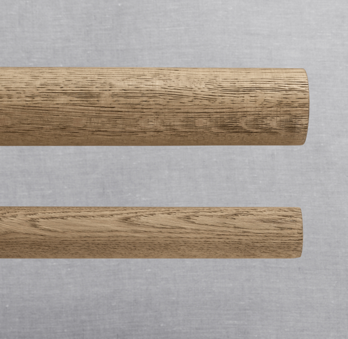 Estate Weathered Oak Rod - Weathered Oak