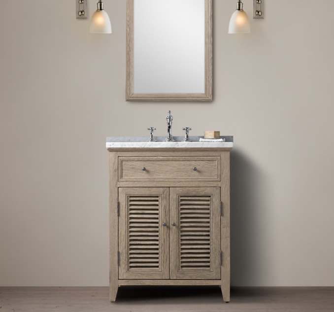 Shutter Powder Vanity