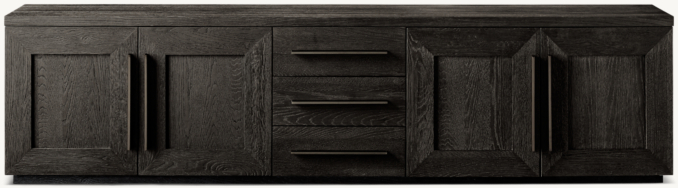 Machinto 4-Door Media Console with Drawers