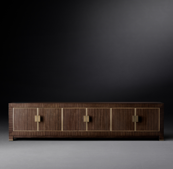 Maxim 6-Door Media Console | RH