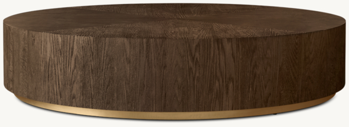 Machinto Round Coffee Table | RH