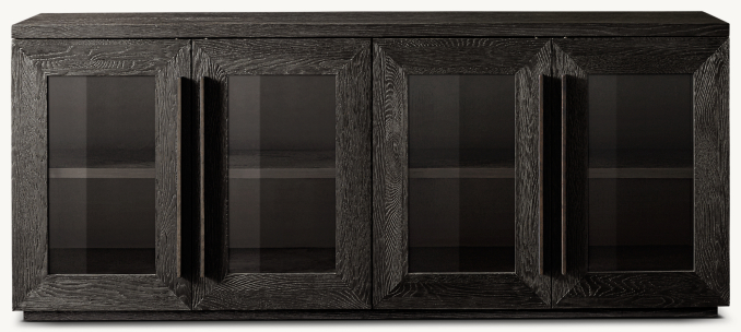 Machinto Glass Sideboard Collection | RH