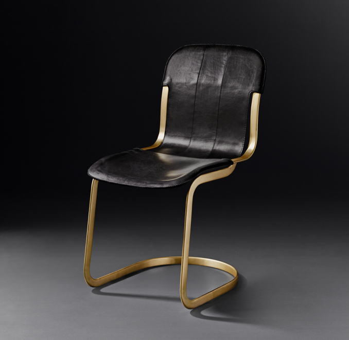 Rizzo Leather Dining Side Chair