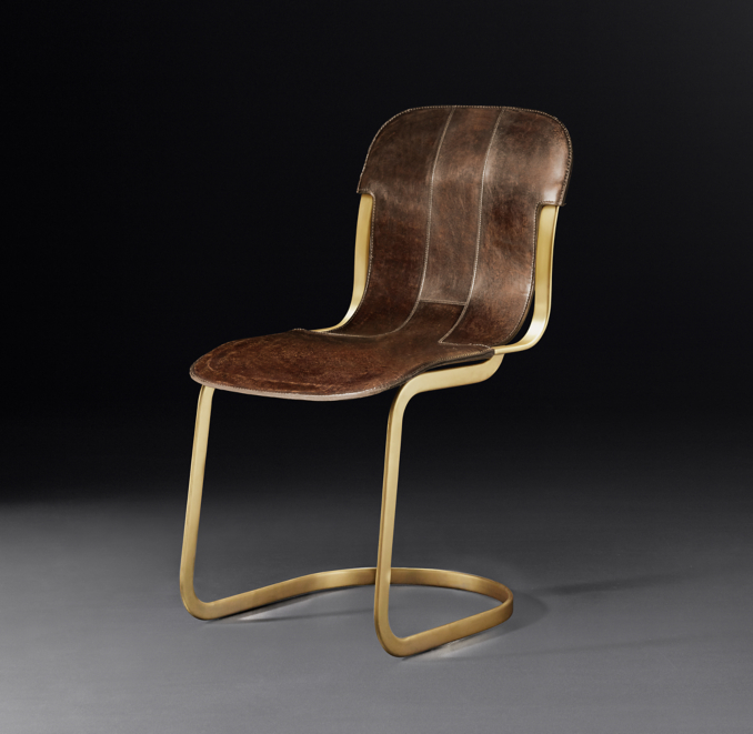 Rizzo Leather Dining Side Chair