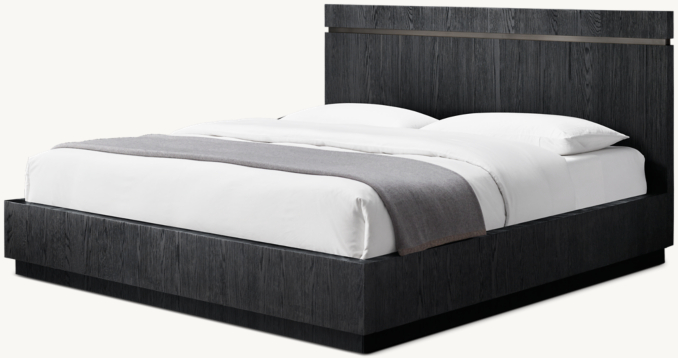 Bezier Platform Bed | RH