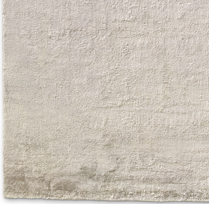 Mohair Uno Rug Swatch - Silver