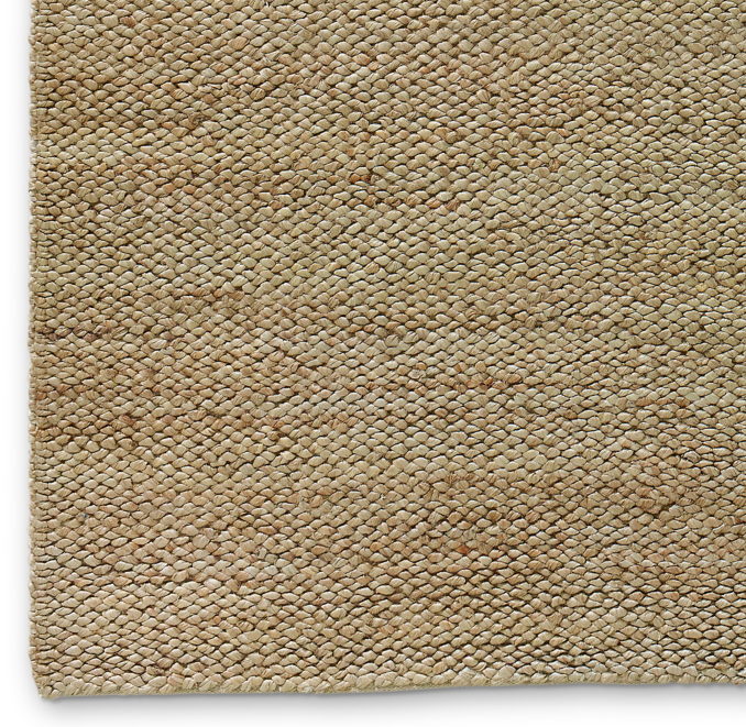 Nestra Jute Rug Swatch - Platinum