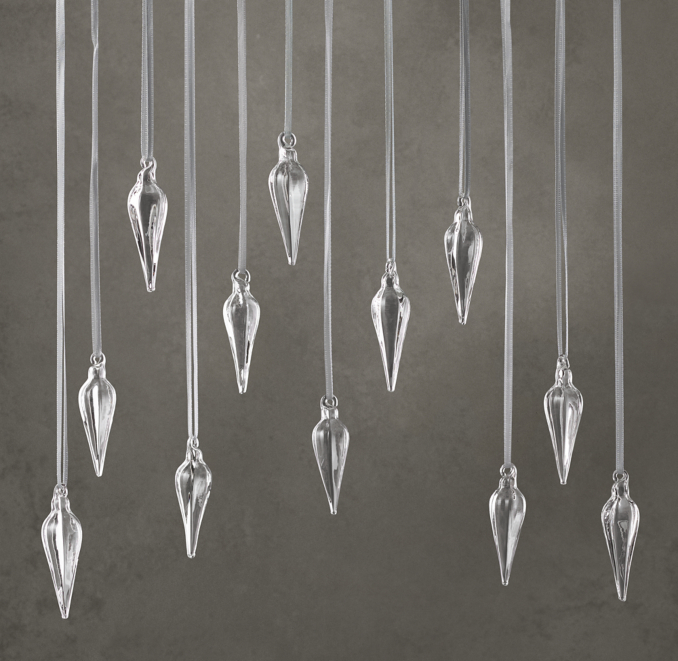 Mini Fluted Icicle (Set of 12)